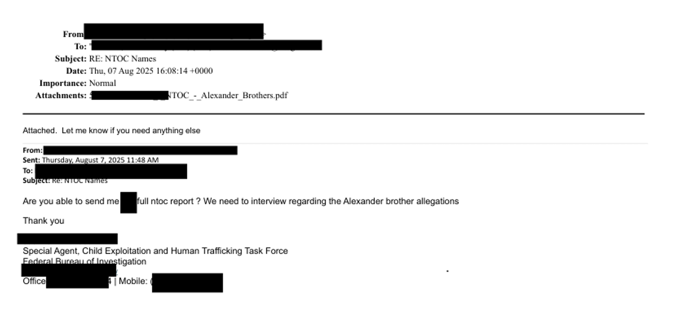Miami's Alexander Brothers Named in Newly Released Epstein Files