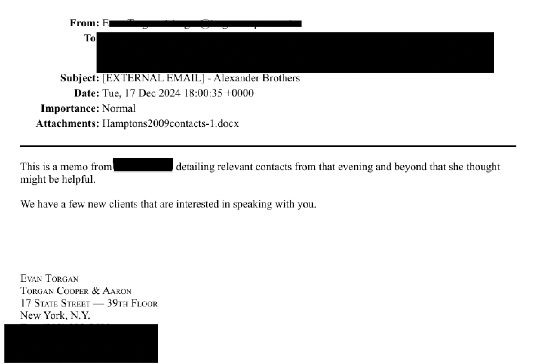 Miami's Alexander Brothers Named in Newly Released Epstein Files
