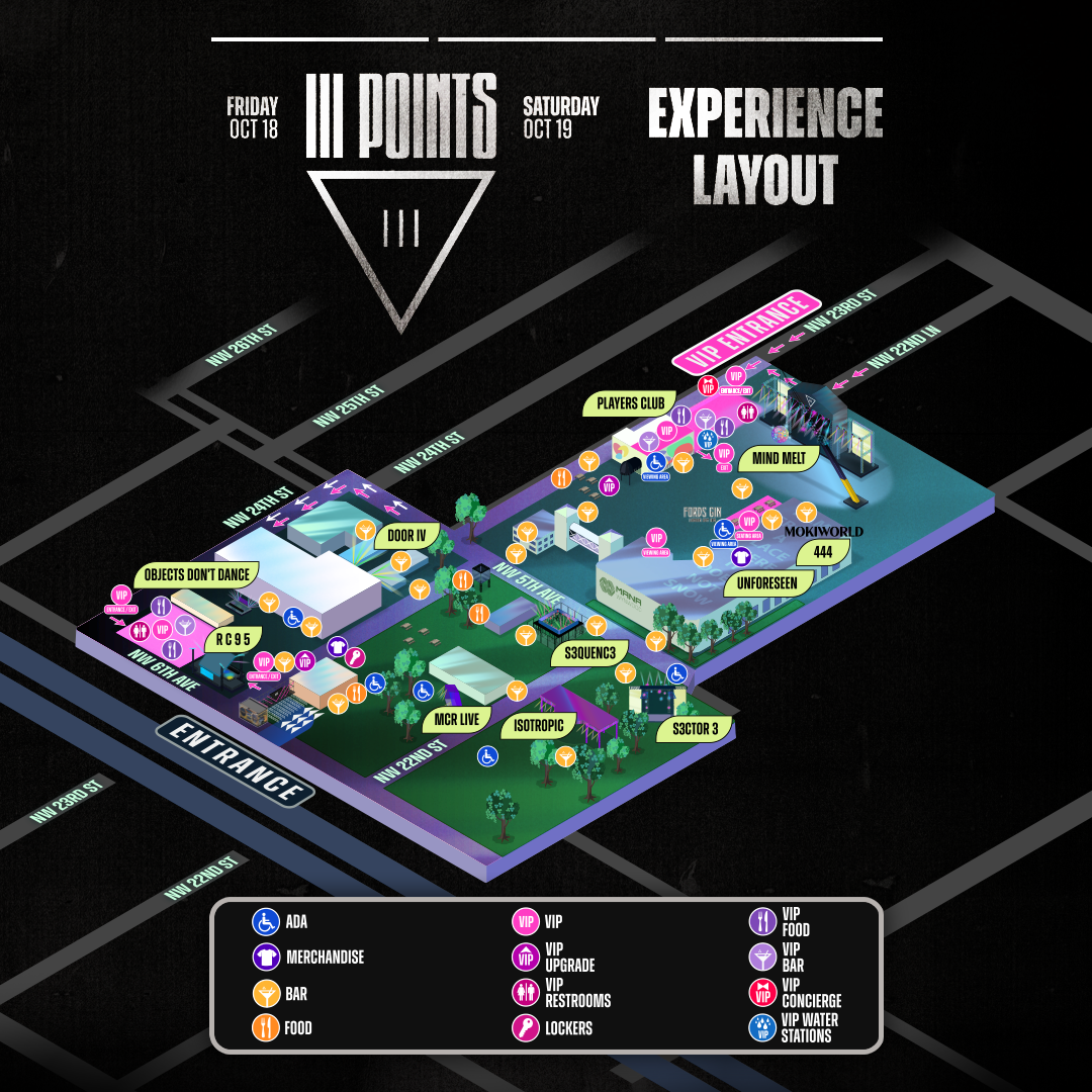 Here Are the Set Times for III Points 2024