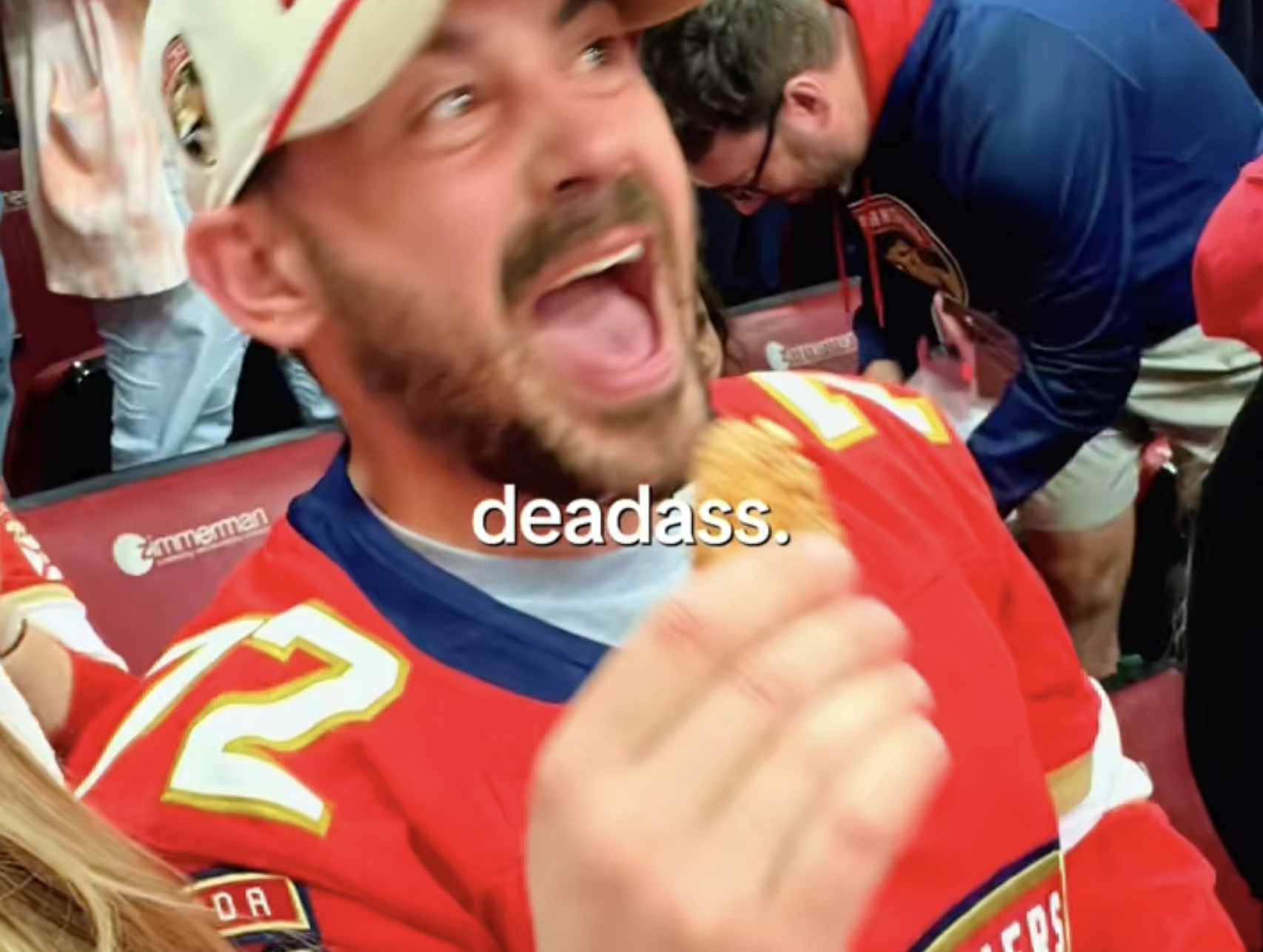 Florida Panthers Fan and His Weird, Lucky Chicken Tender Go Viral ...